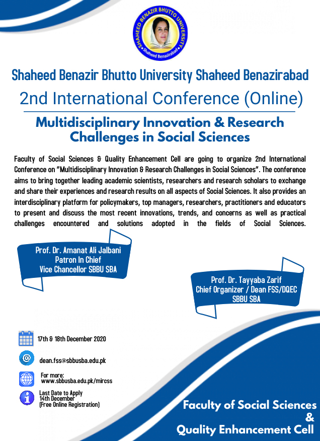 2nd International Conference (Online)